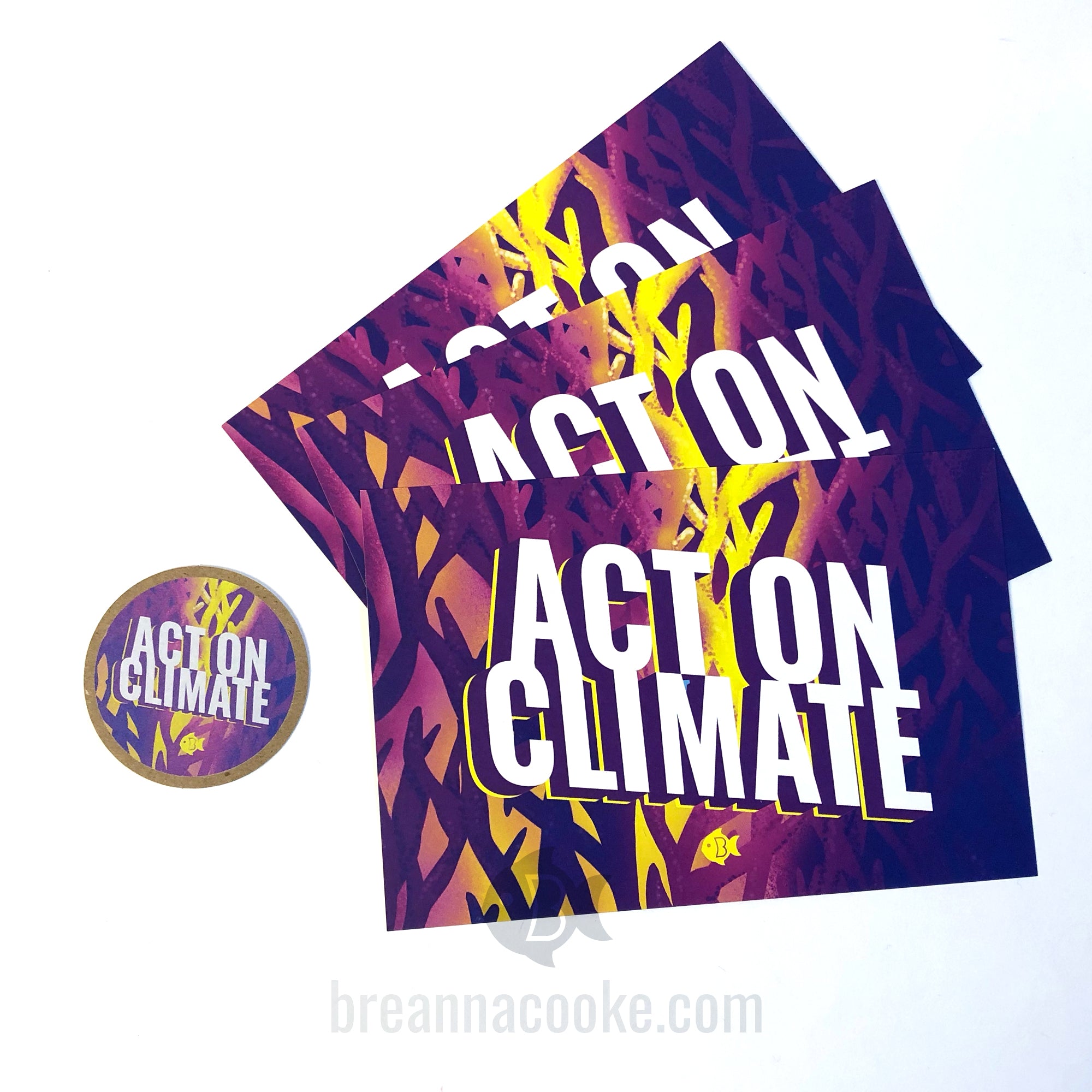 Act On Climate | 3 Postcards – Breanna Cooke