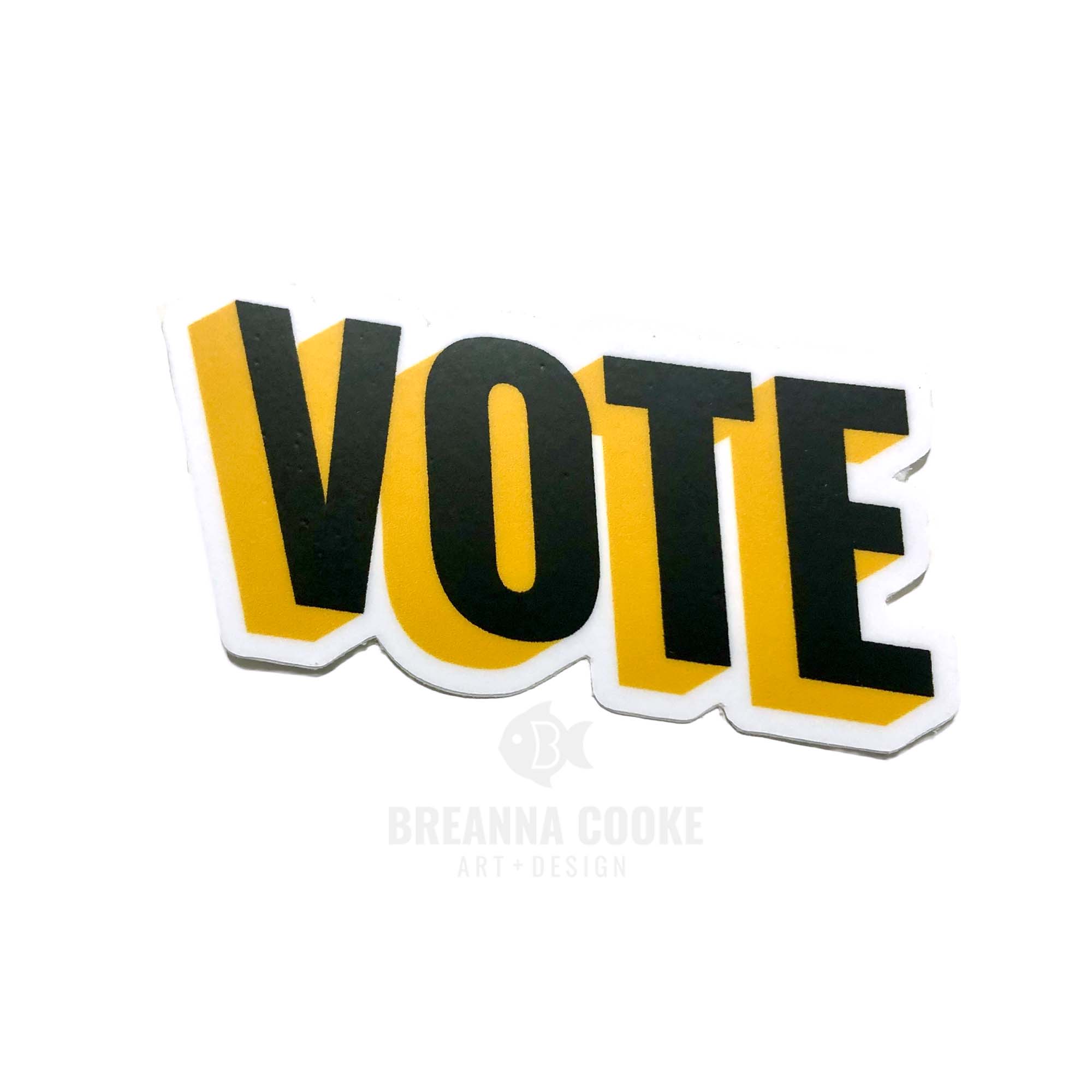 VOTE | Sticker | 3 x 2in – Breanna Cooke